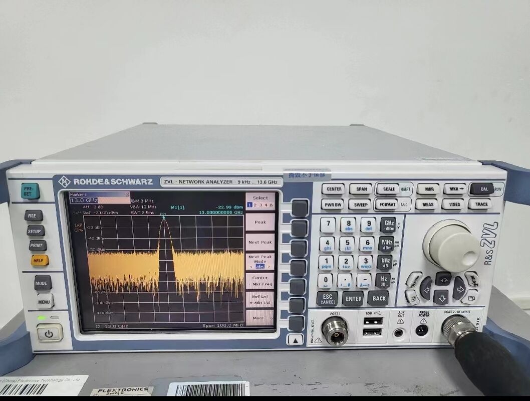 ZVL13 VNA 13.6 GHz Portable Vector Network Analyzer Rohde & Schwarz