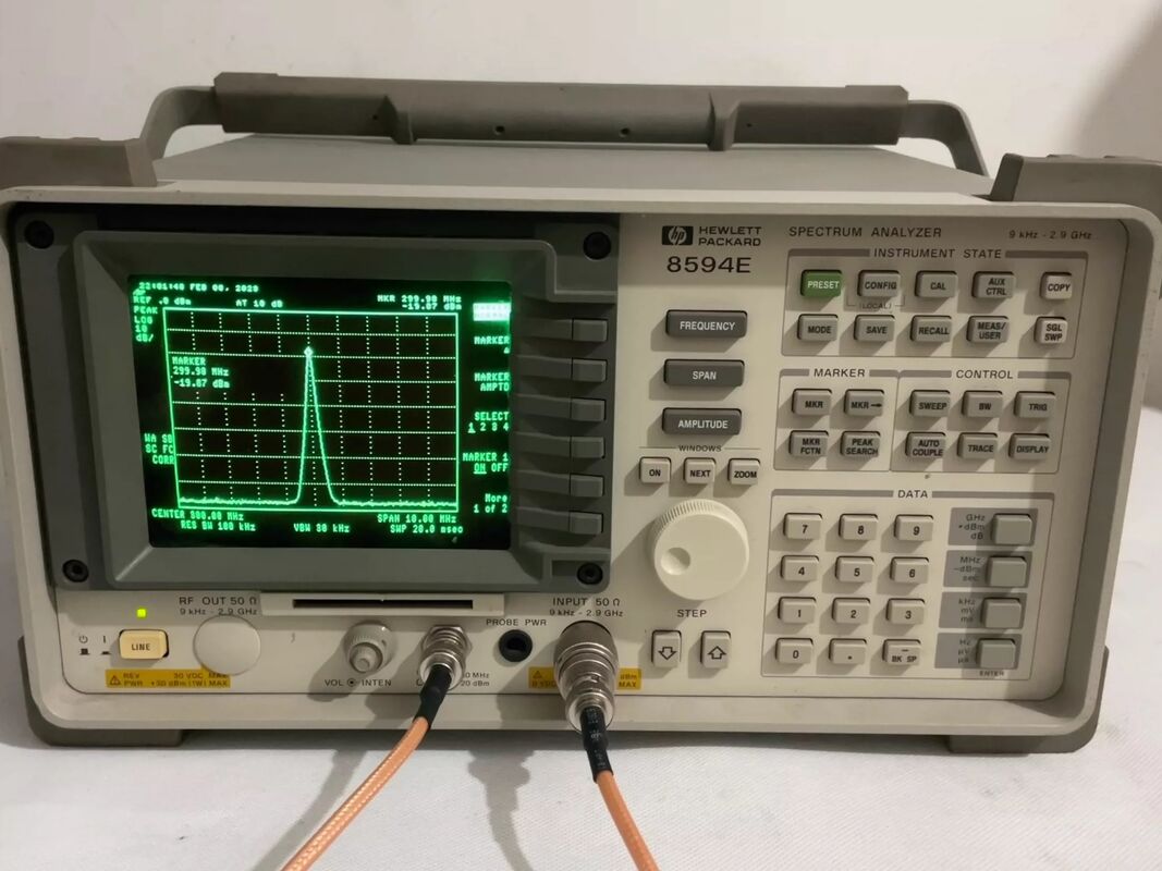HP Agilent 8594E Analista de espectro portátil de 9 KHz ∼2.9 GHz ...