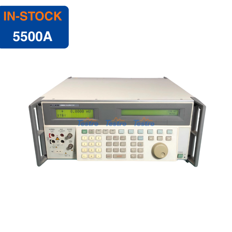 50 Ppm DC Accuracy Multi Function Calibrator Fluke 5500A With 5500A ...
