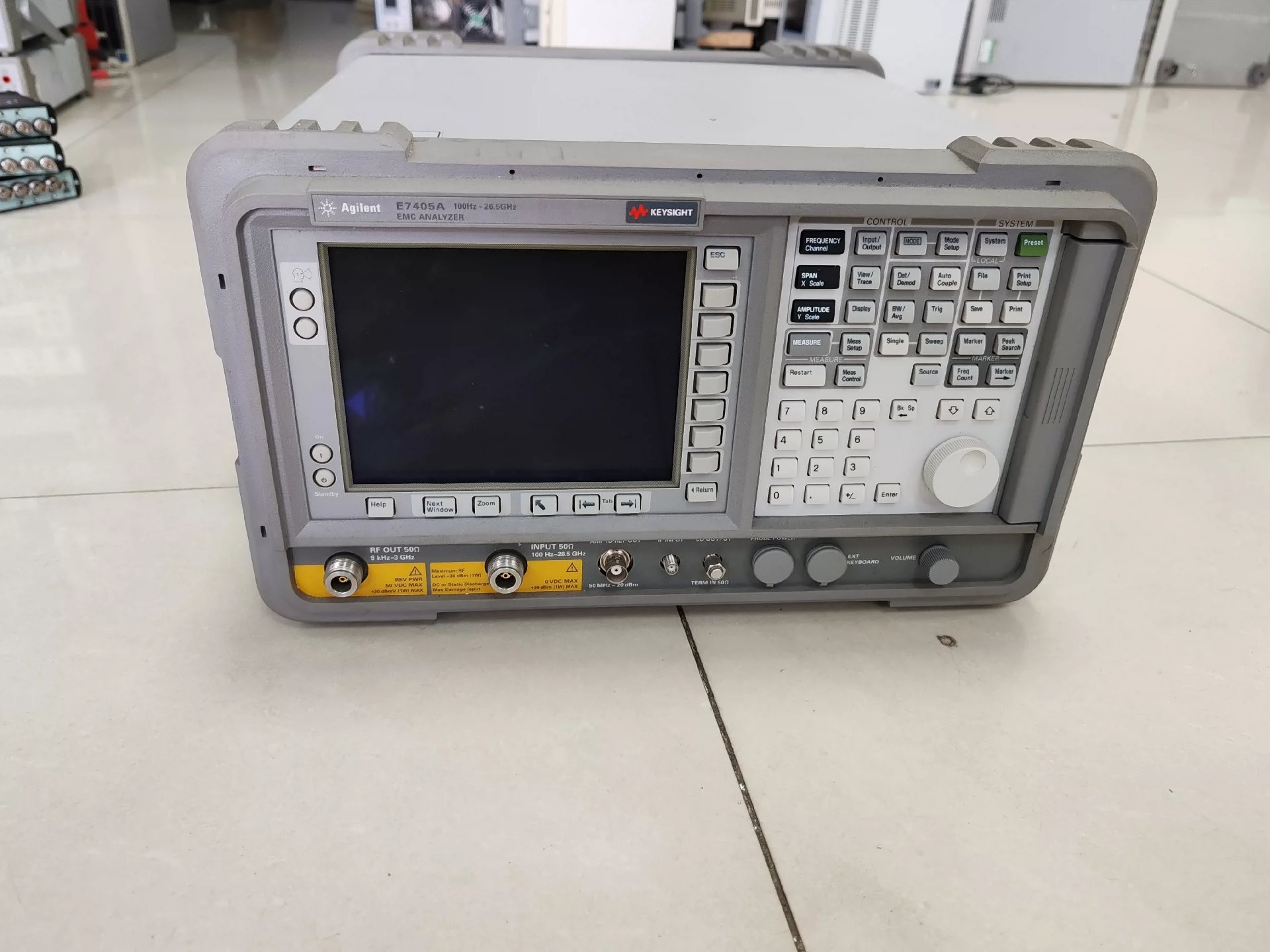 26.5 GHz EMC Ready RF Spectrum Analyzer Keysight Agilent E7405A เครื่อง ...